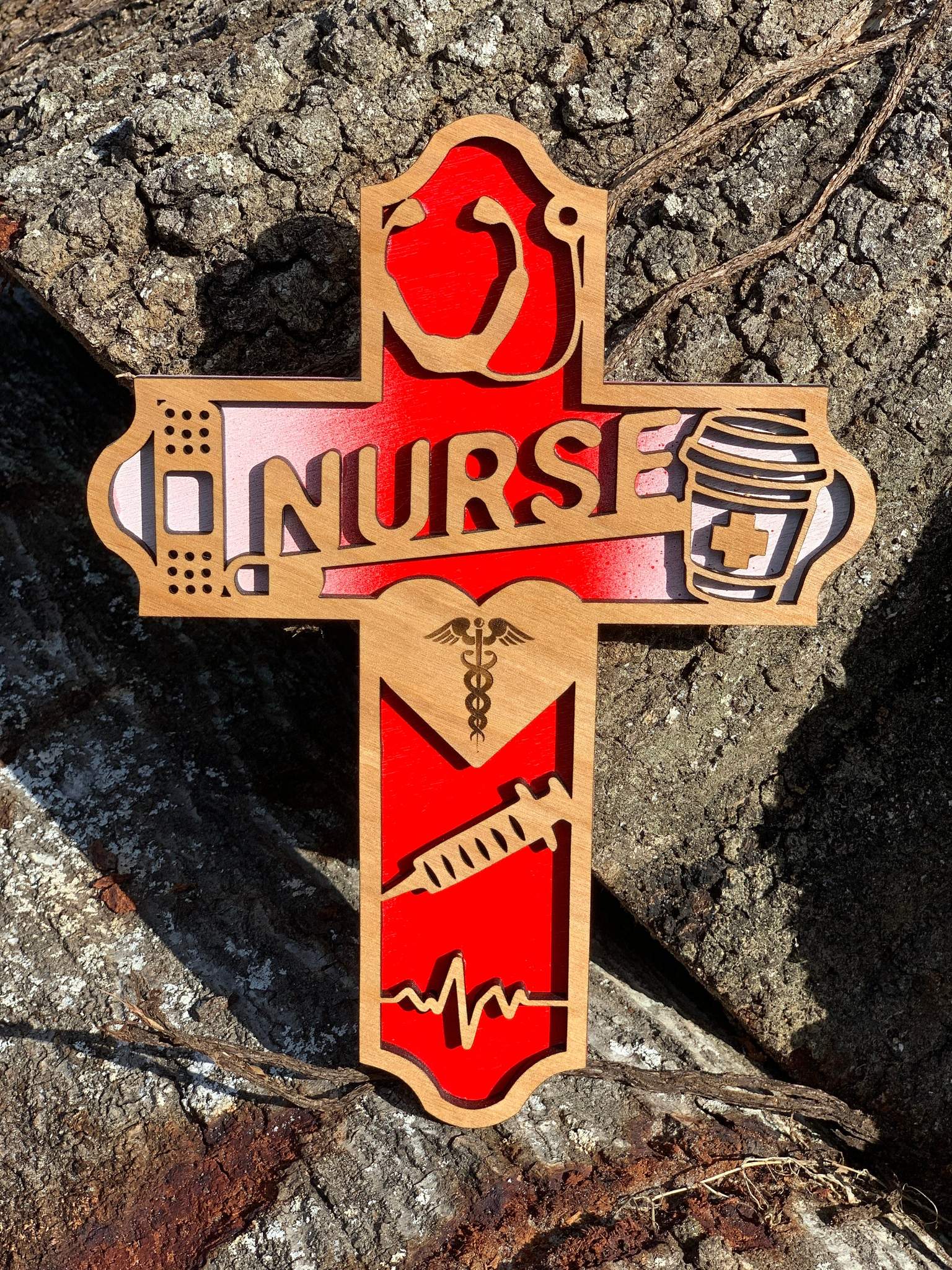 Wooden Nurse Cross | Shepherds of Bethlehem